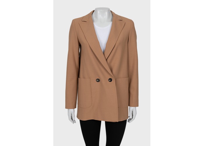 Marella Straight jacket in brown 88248556, Original — Buy from The ...
