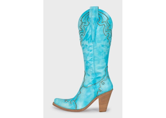 Blue Cossacks with gradient 88564109 — Shop Worldwide | The size 37 ...